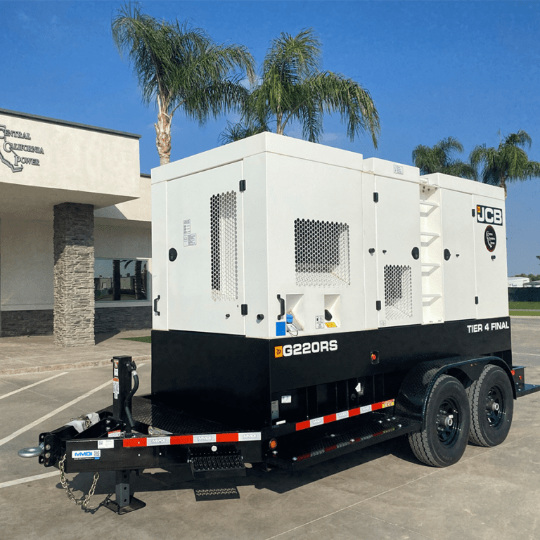 Tier 4 Final Diesel Generators | Central California Power